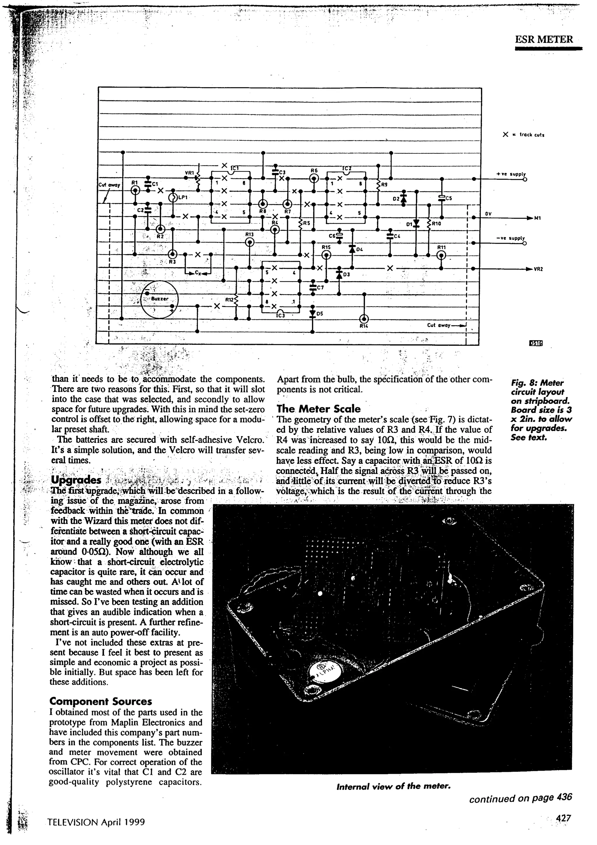 Esr capacitor-meter-project | PDF