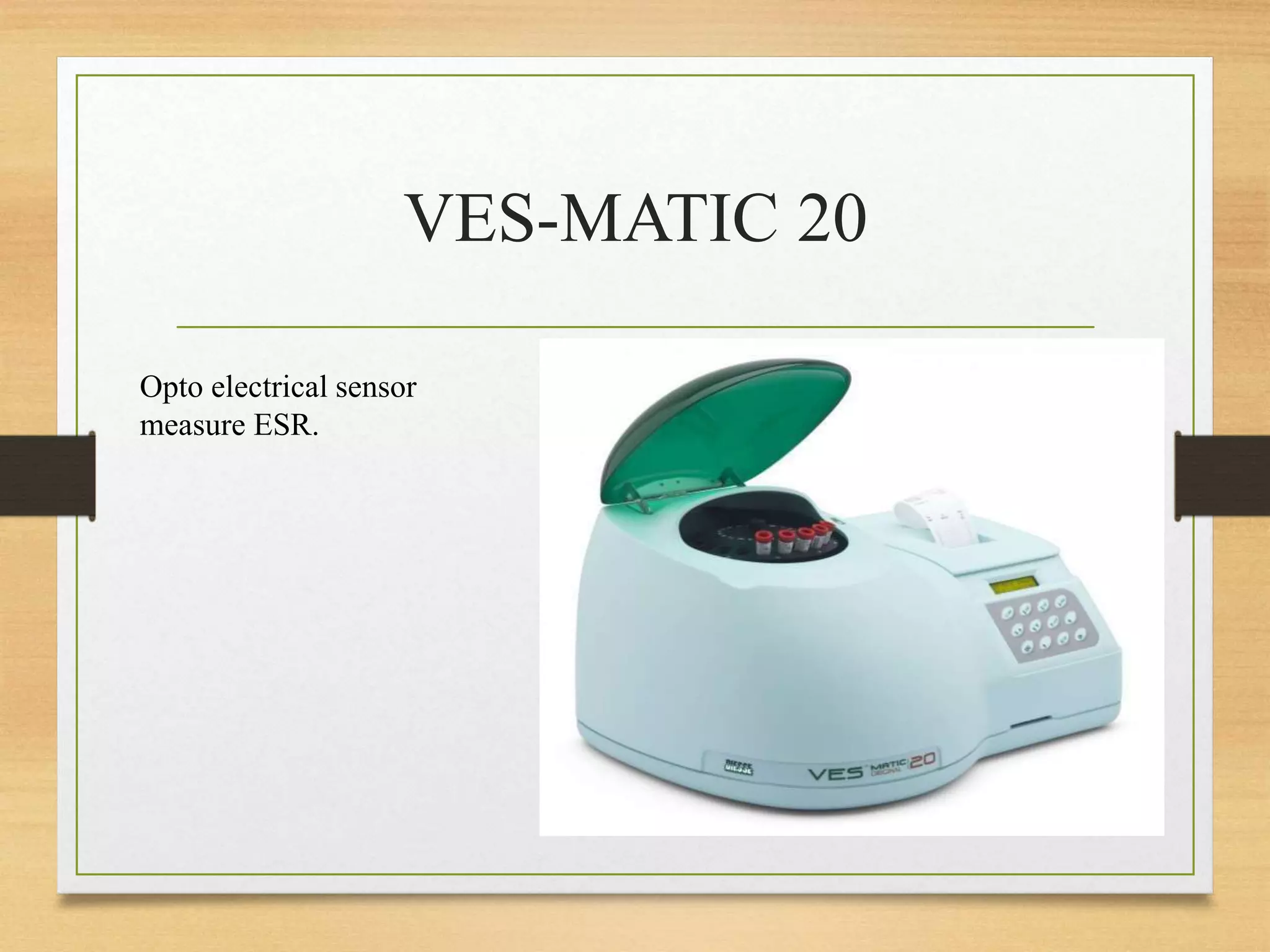 Esr method, principle and interpretation | PPTX