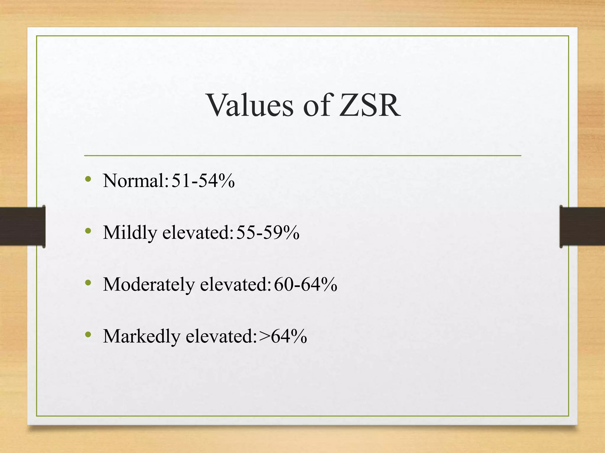 Esr method, principle and interpretation | PPTX
