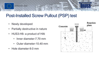 "Statistical reliability of the screw pullout test in the assessment of ...