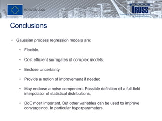 "Application of Gaussian process regression for structural analysis ...
