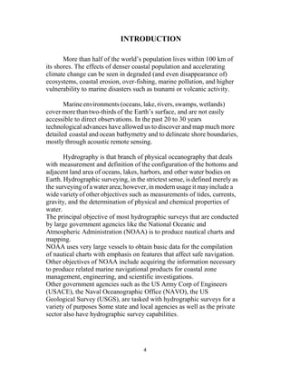 Reconnaissance for Hydrographic Survey Project | PDF