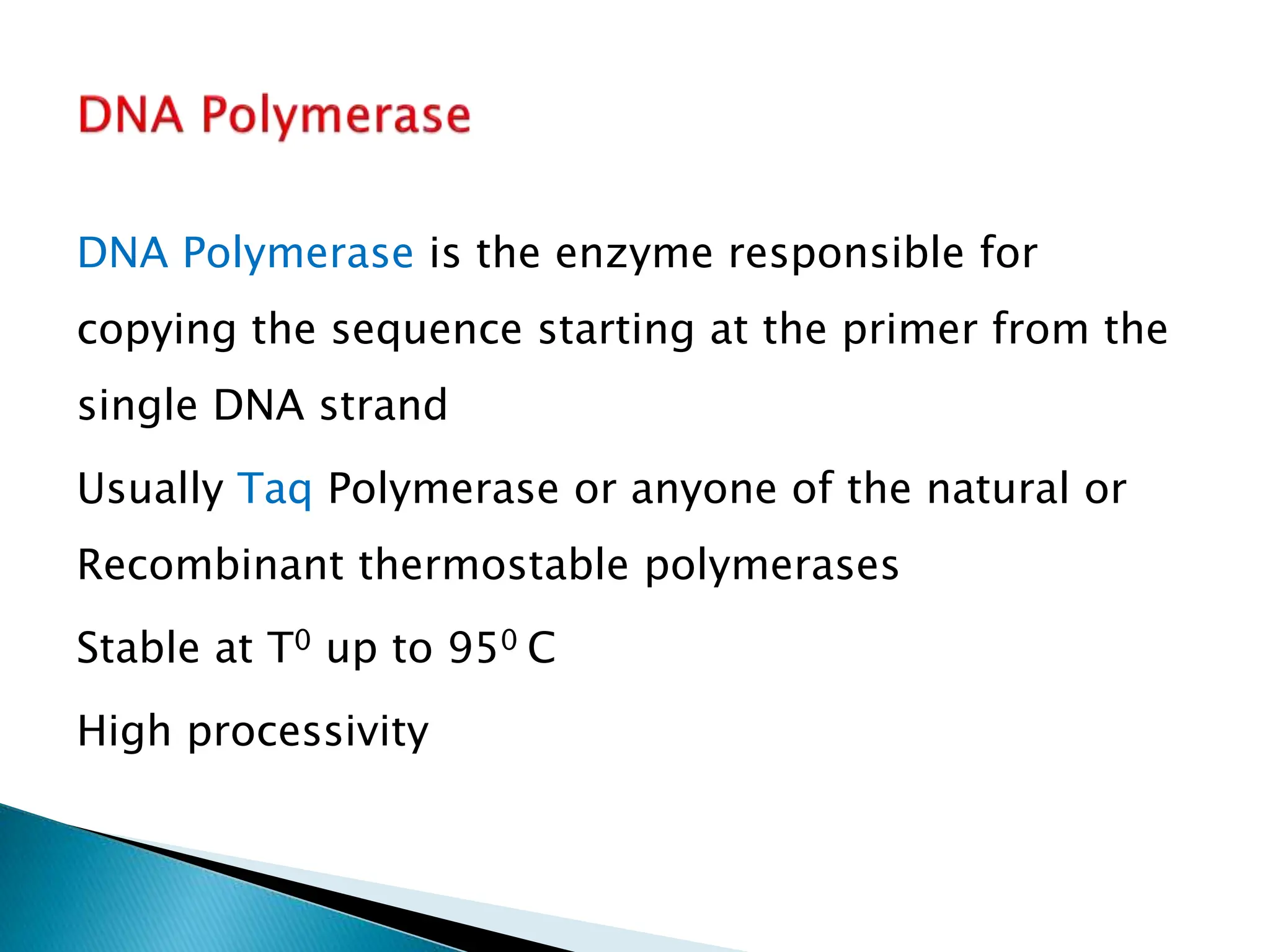 polymerase chain reaction (PCR) technique | PPT