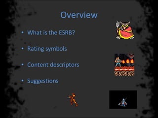 Esrb Instruction | PPT