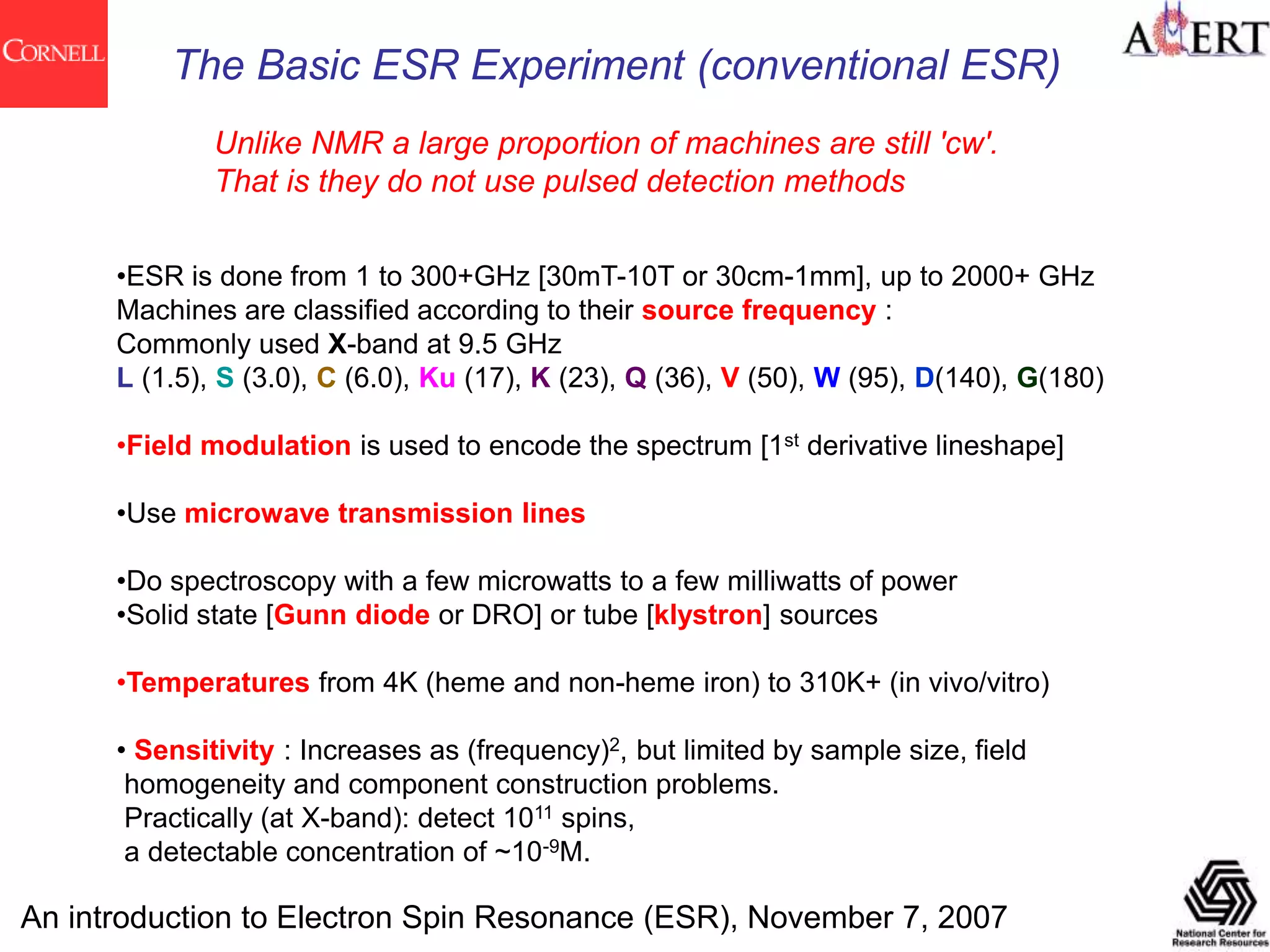 Intro to EPR spectroscopy | PPT