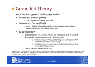 Systems Modelling and Qualitative Data | PPT