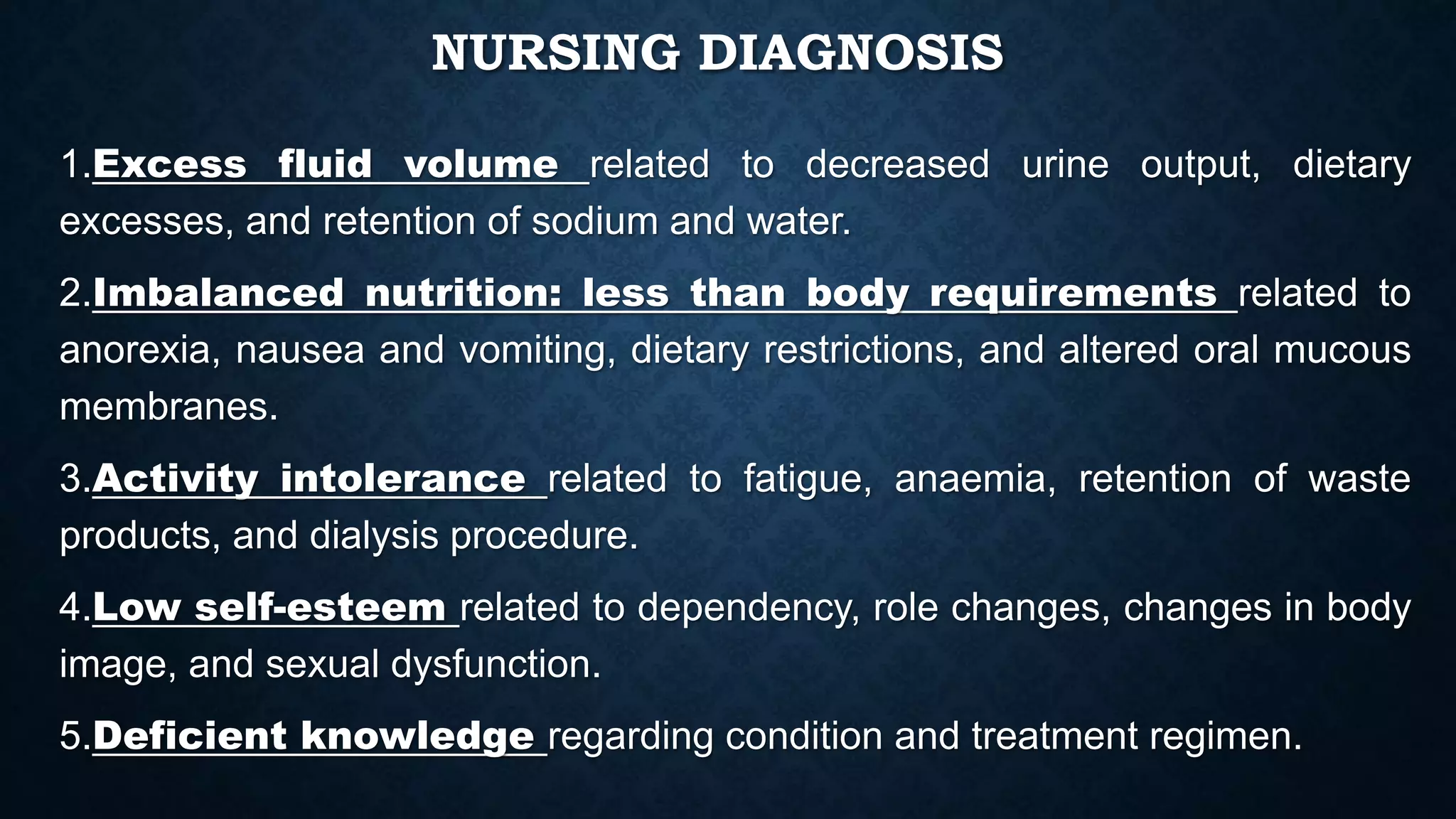End stage renal disease and its management | PPTX