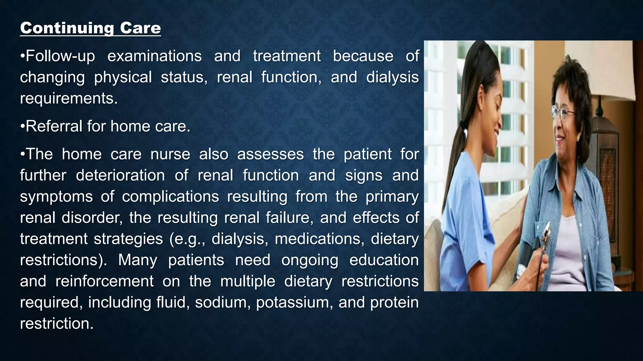 End stage renal disease and its management | PPTX