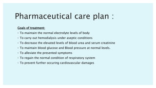 Case presentation on ESRD | PPTX