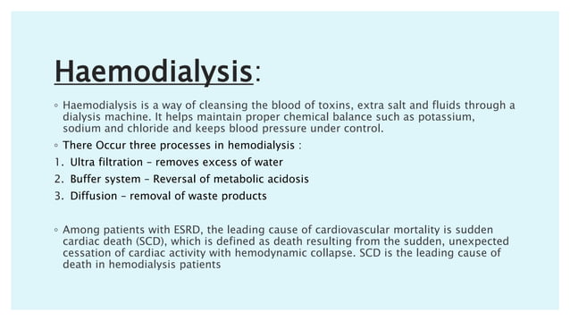 Case presentation on ESRD | PPTX