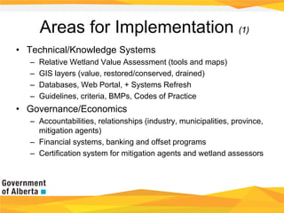 Alberta Wetland Policy: Overview and Update | PDF | Business | Business ...