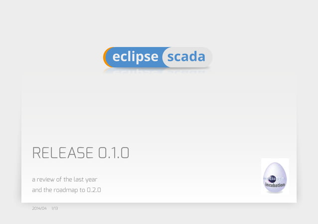 Eclipse SCADA Release 0.1.0 | PPT