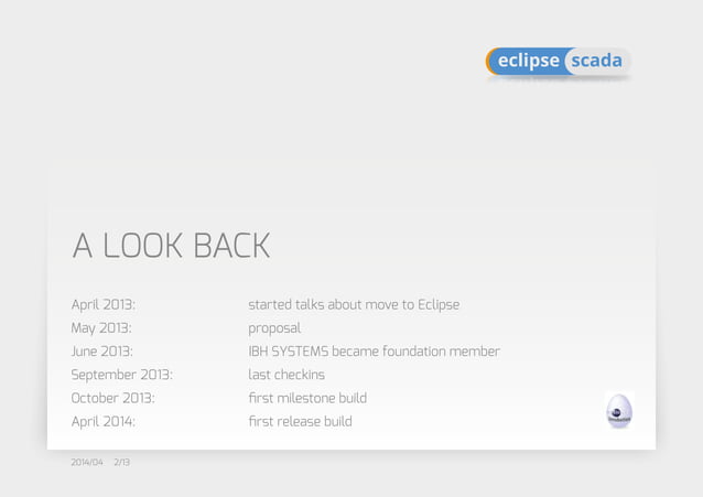 Eclipse SCADA Release 0.1.0 | PPT