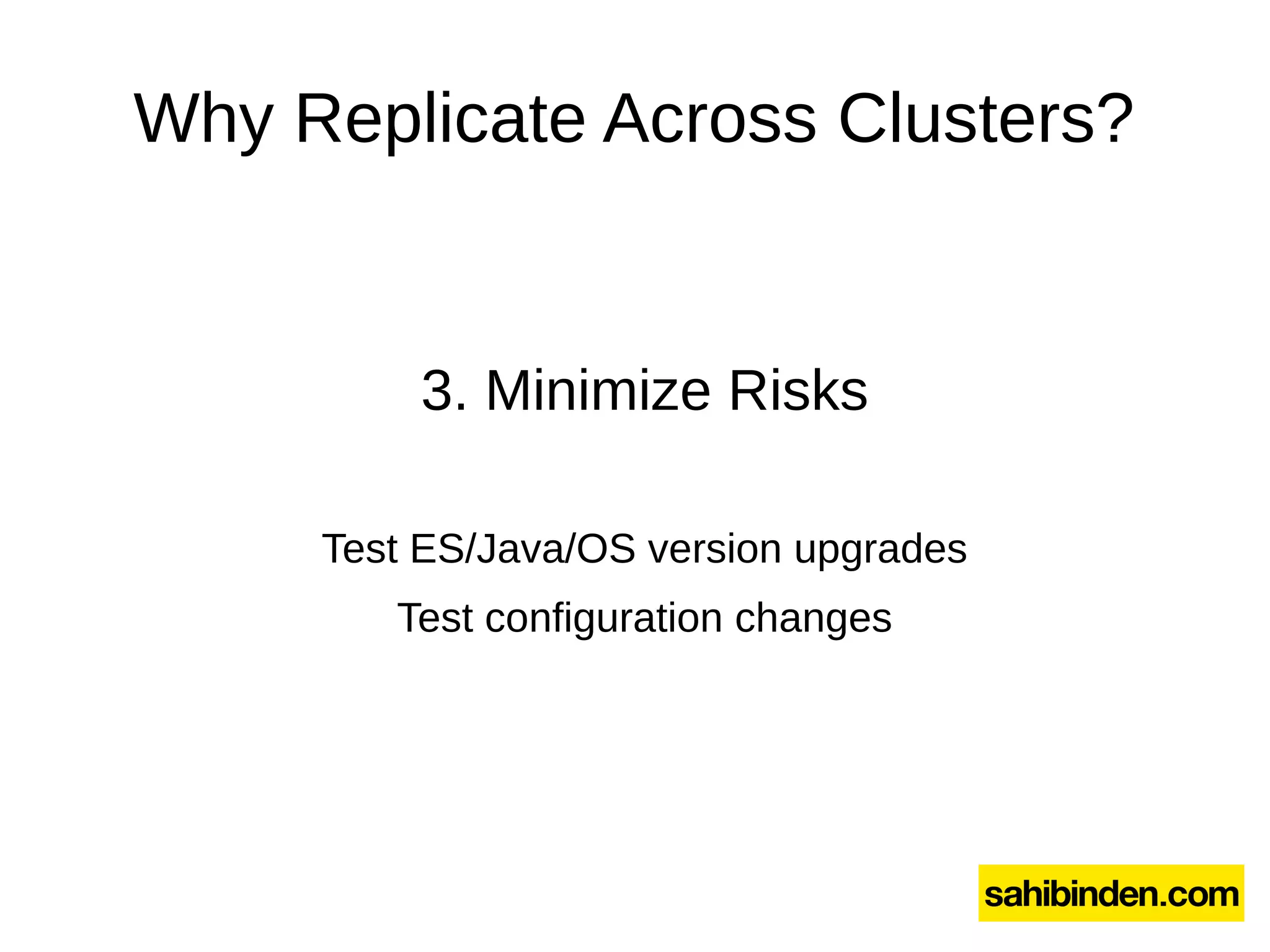 Cross Cluster And Cross Datacenter Elasticsearch Replication At