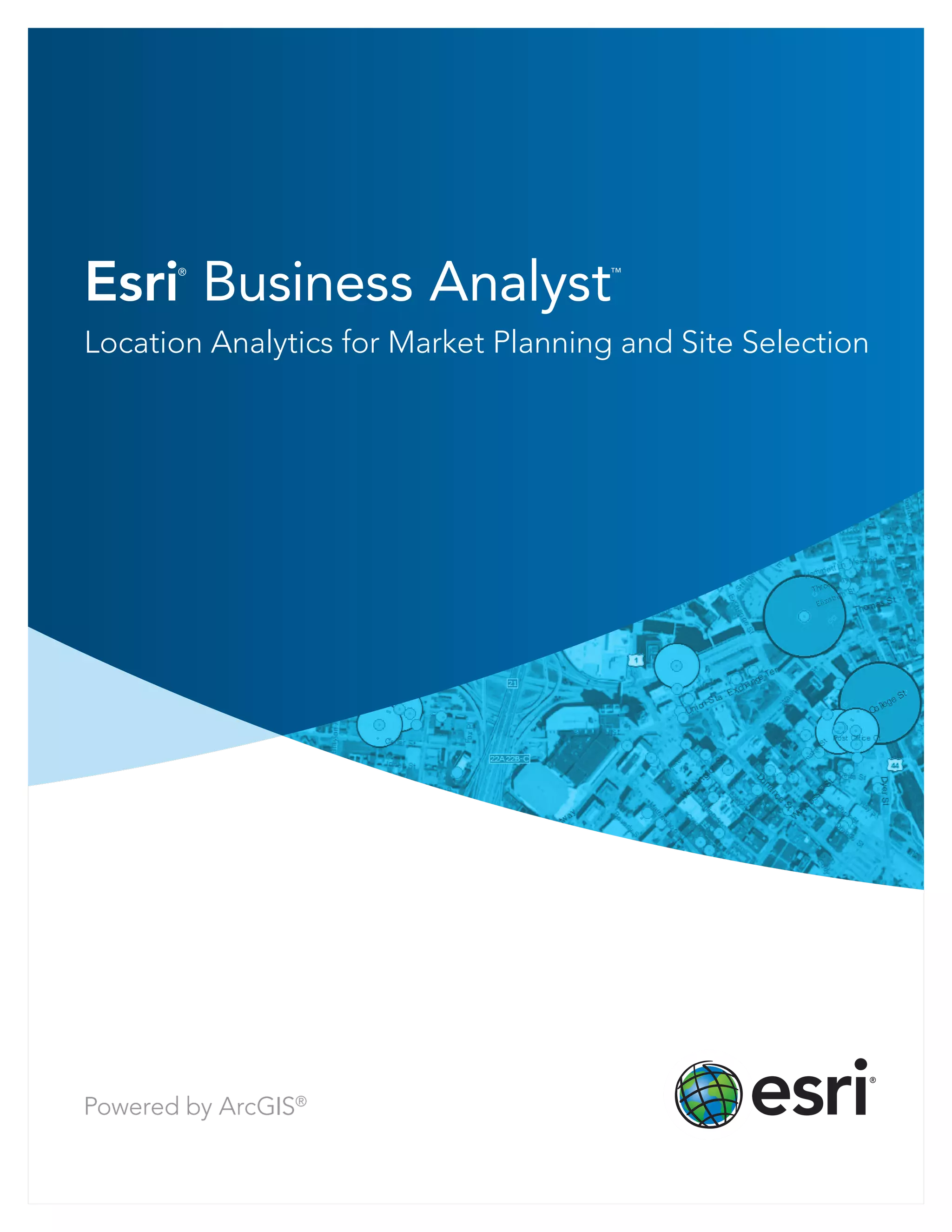 Esri Business Analyst | PDF
