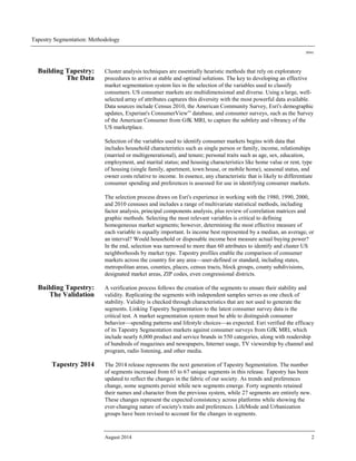 Esri data-tapestry-segmentation | PDF