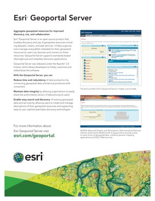 Esri Geoportal Server | PDF