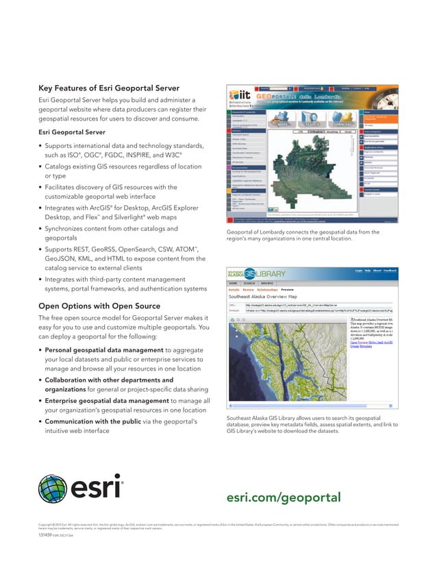 Esri Geoportal Server | PDF