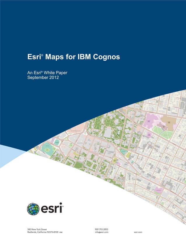 Esri Maps for IBM Cognos | PDF | Web Development | Internet