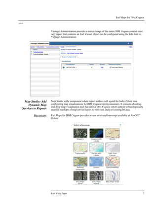 Esri Maps for IBM Cognos | PDF | Web Development | Internet