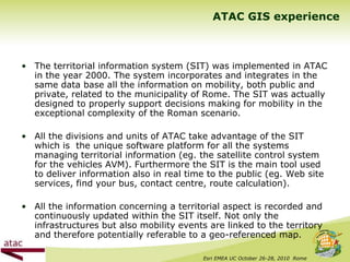 Esri Atac GIS | PPTX