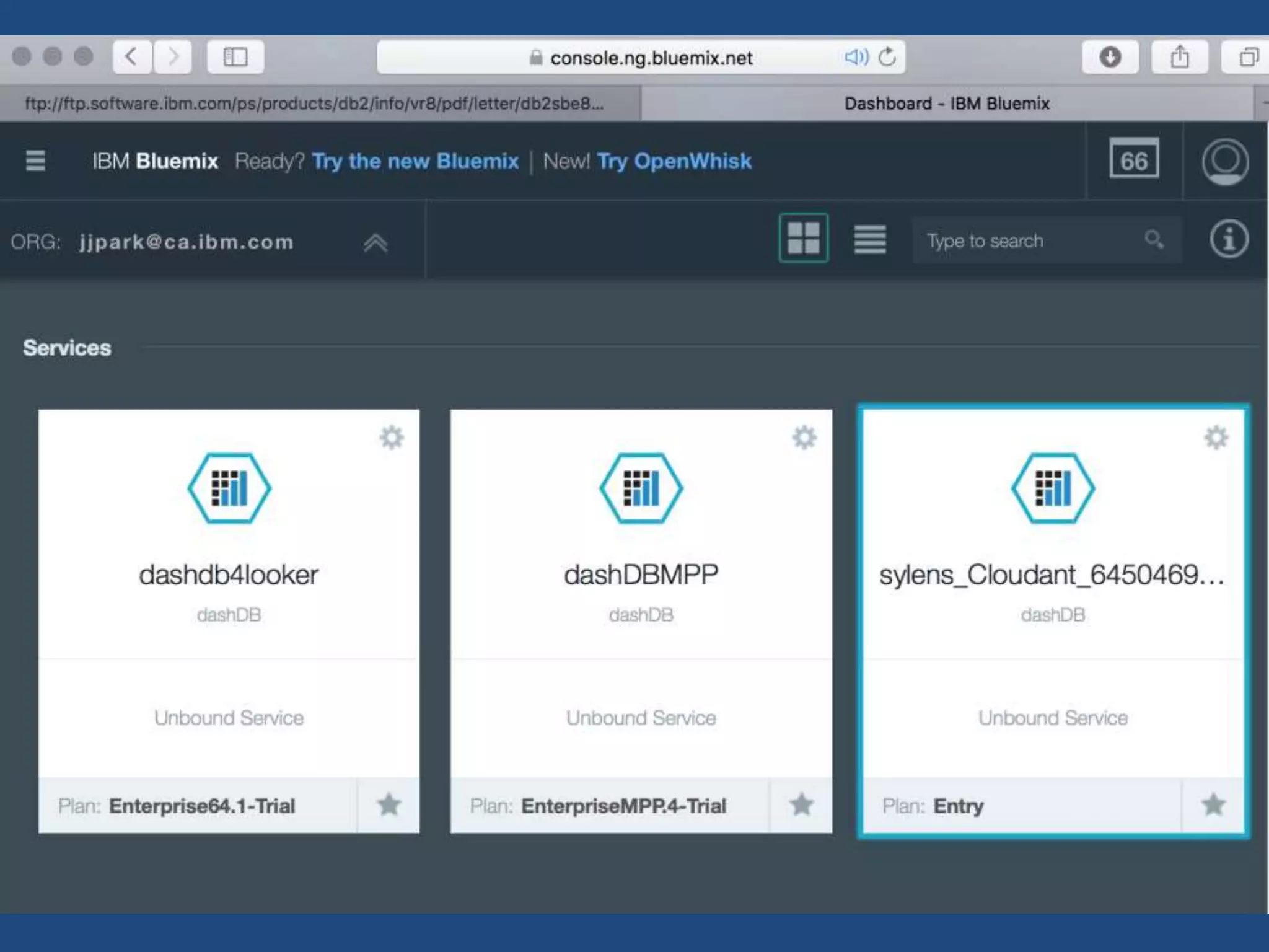dashDB: the GIS professional’s bridge to mainstream IT systems | PPT