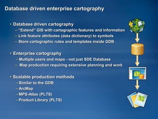 ESRI Mapping & Charting Solution: ArcGIS 10 Production Mapping | PDF