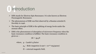 ESR spectroscopy in liquid food and beverages.pptx