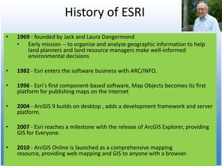 ESRI - Metrics Based Study | PPTX