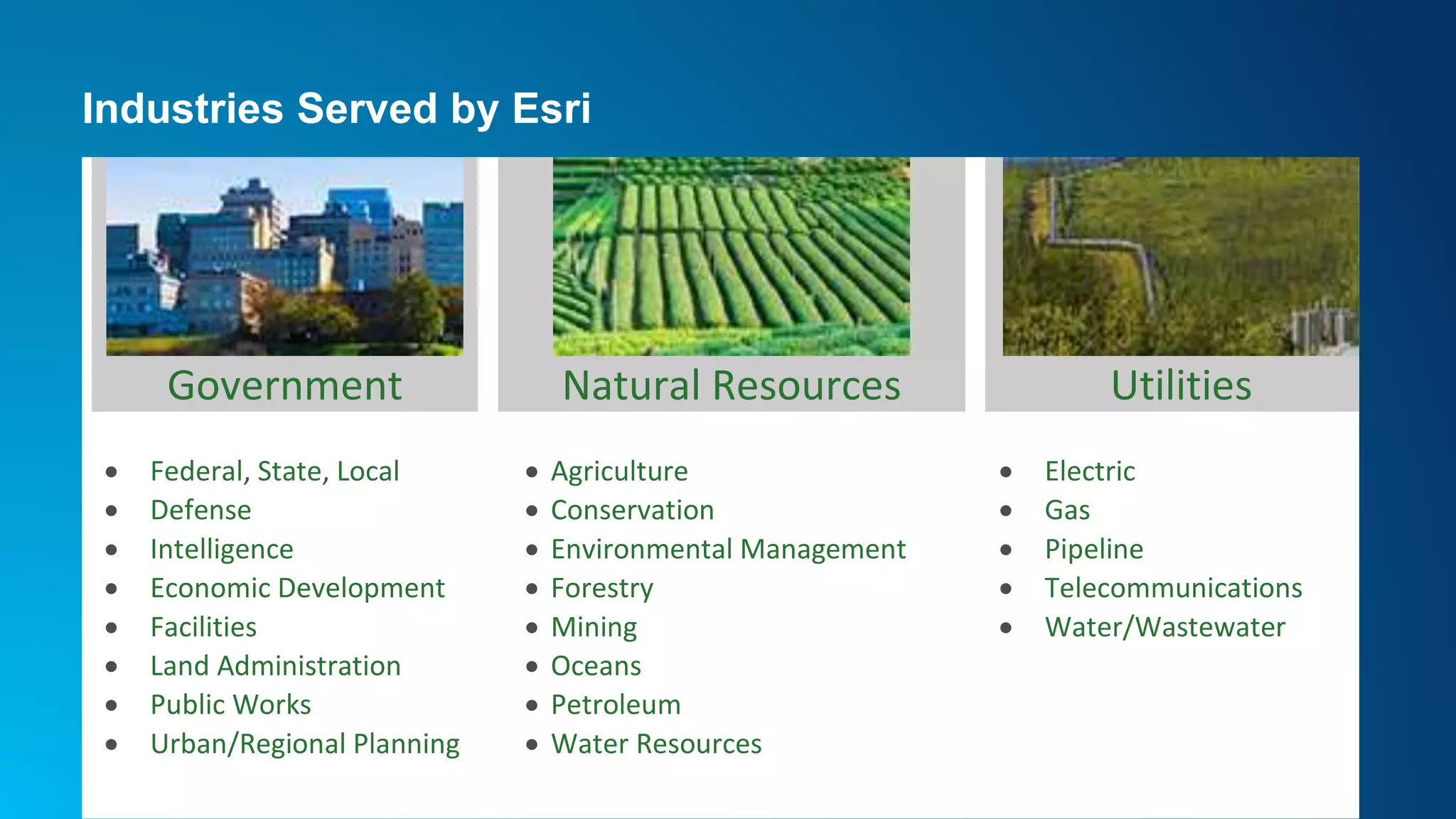 Esri Presentation | PPTX