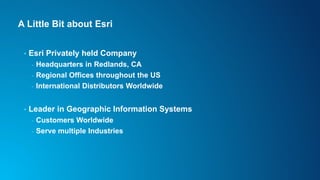 Esri Presentation | PPTX