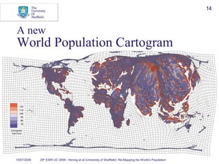 Re-Mapping the World's Population | PPT