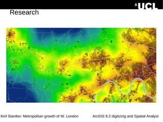 GIS Research at UCL | PPT