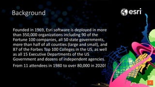 Esri user conference highlights v0.2 15072020_hah | PDF