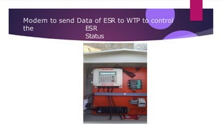 ESR Control System with Flow Meters, SCADA & PLC | PPT