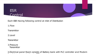 ESR Control System with Flow Meters, SCADA & PLC | PPT