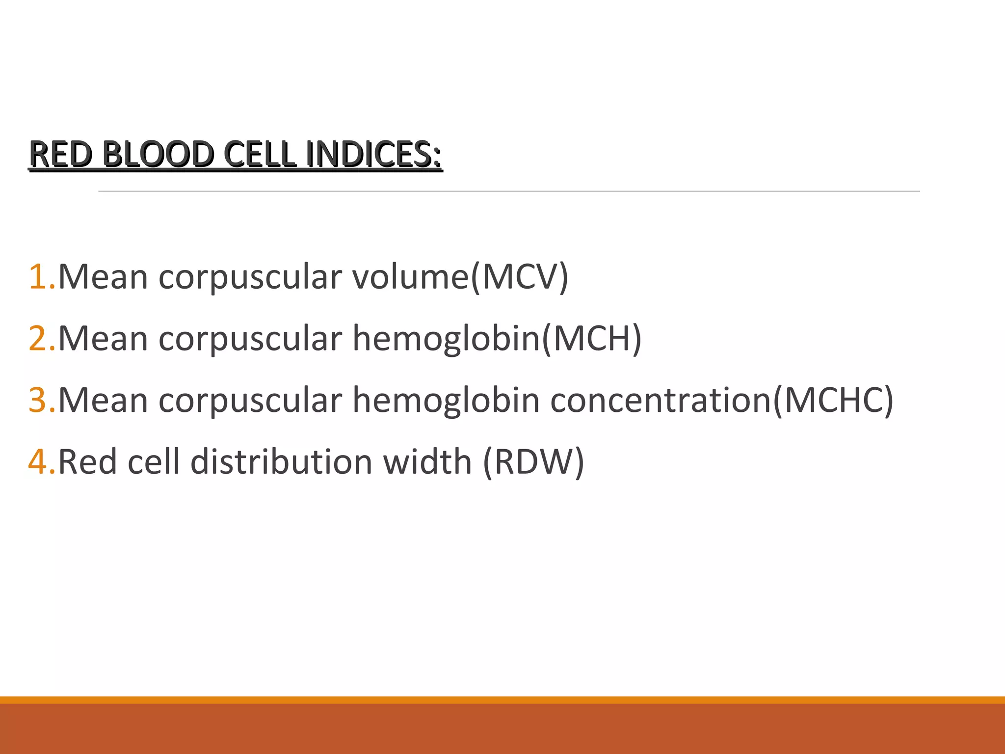 Esr pcv blood indices 6 | PPT