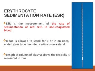 Esr pcv blood indices 6 | PPT