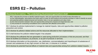 ESRS Analysis - Metrics & Disclosures - Ikano Insight Dec 2022.pdf