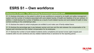 ESRS Analysis - Metrics & Disclosures - Ikano Insight Dec 2022.pdf