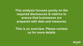 ESRS Analysis - Metrics & Disclosures - Ikano Insight Dec 2022.pdf