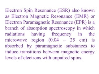 ESR Spectrometers.pptx