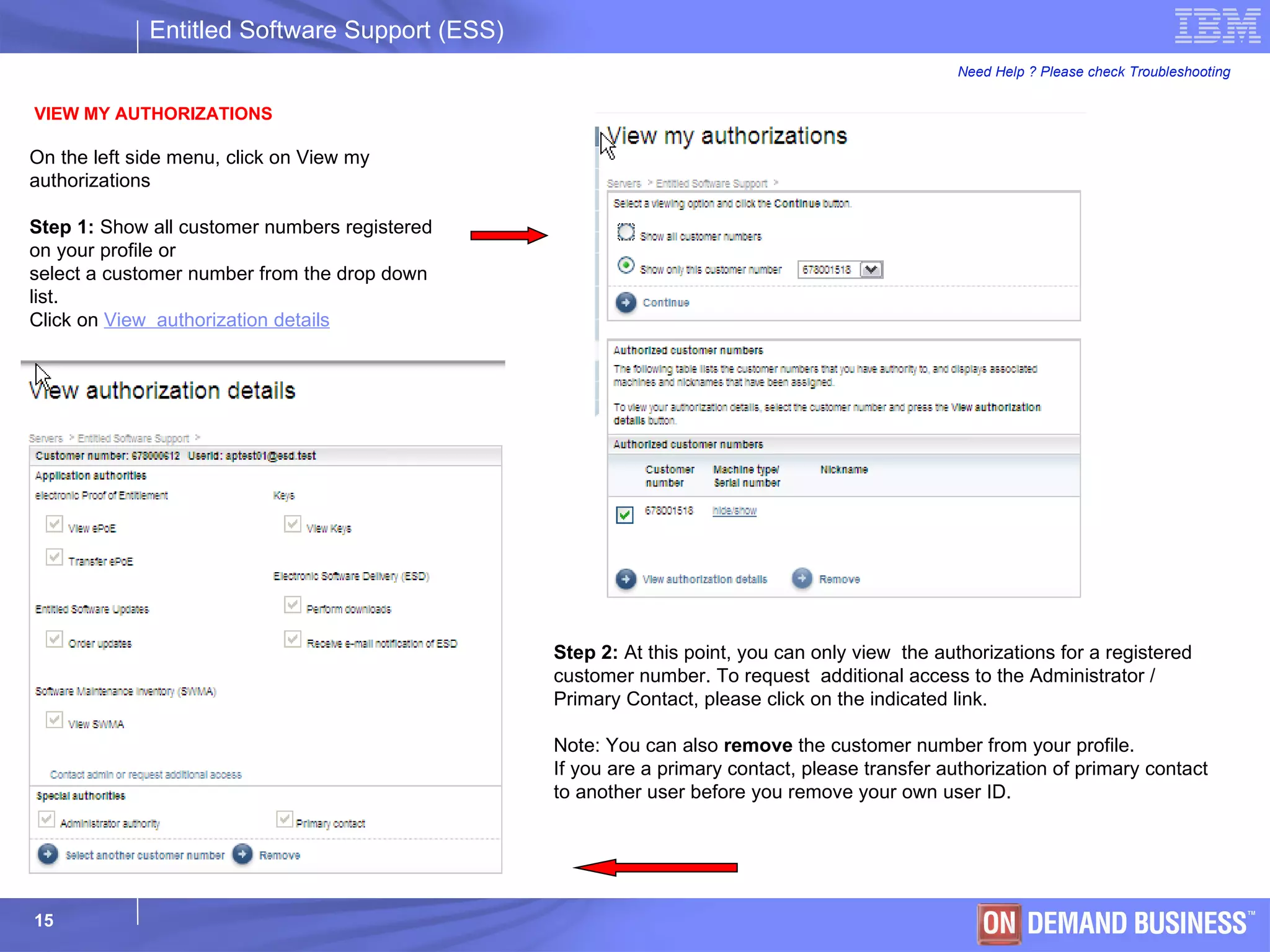 IBM entitled software support, how to use | PPT