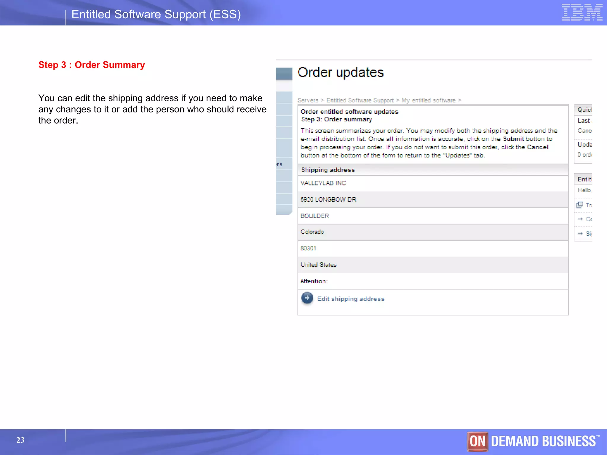 IBM entitled software support, how to use | PPT