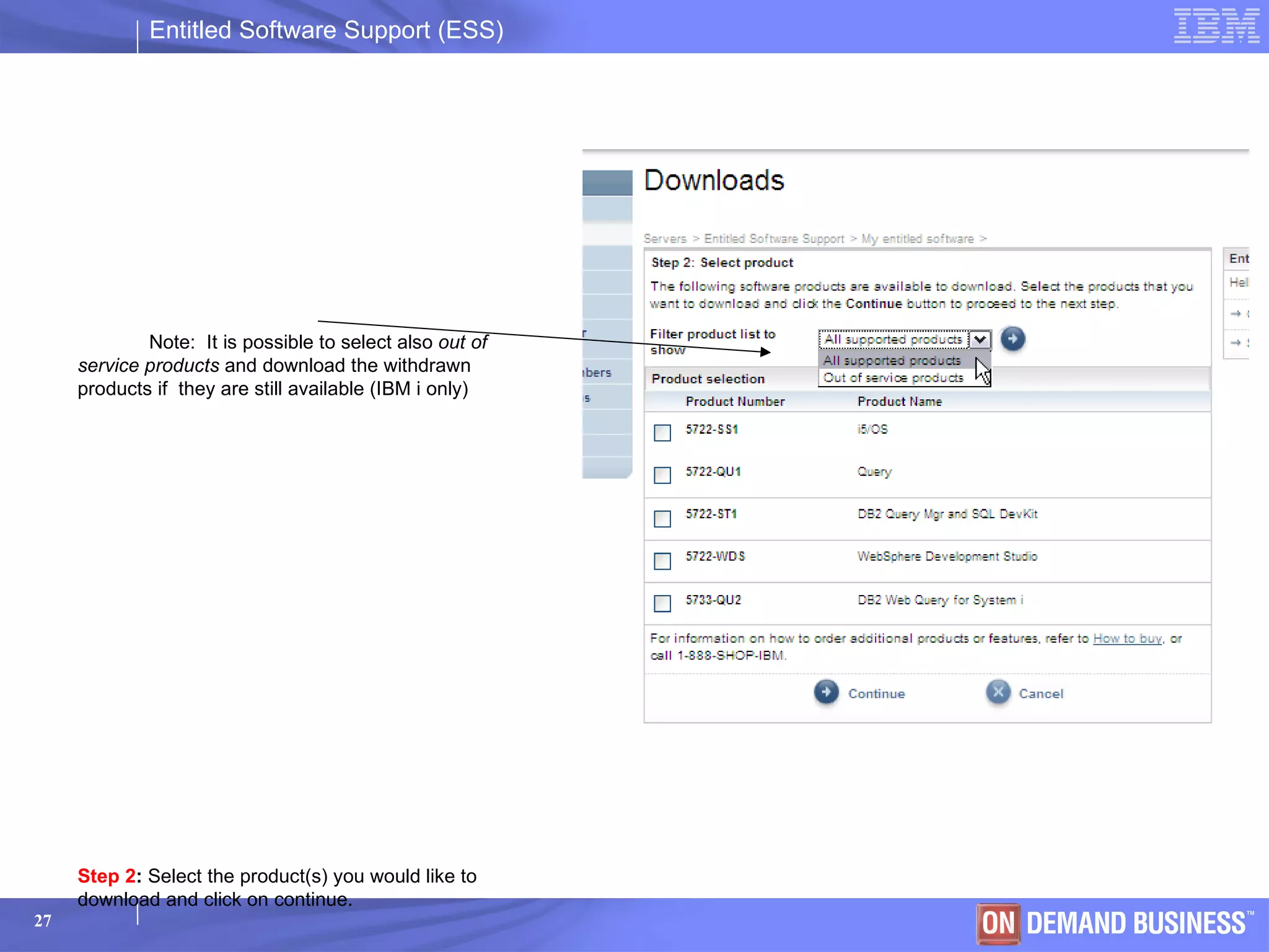 IBM entitled software support, how to use | PPT