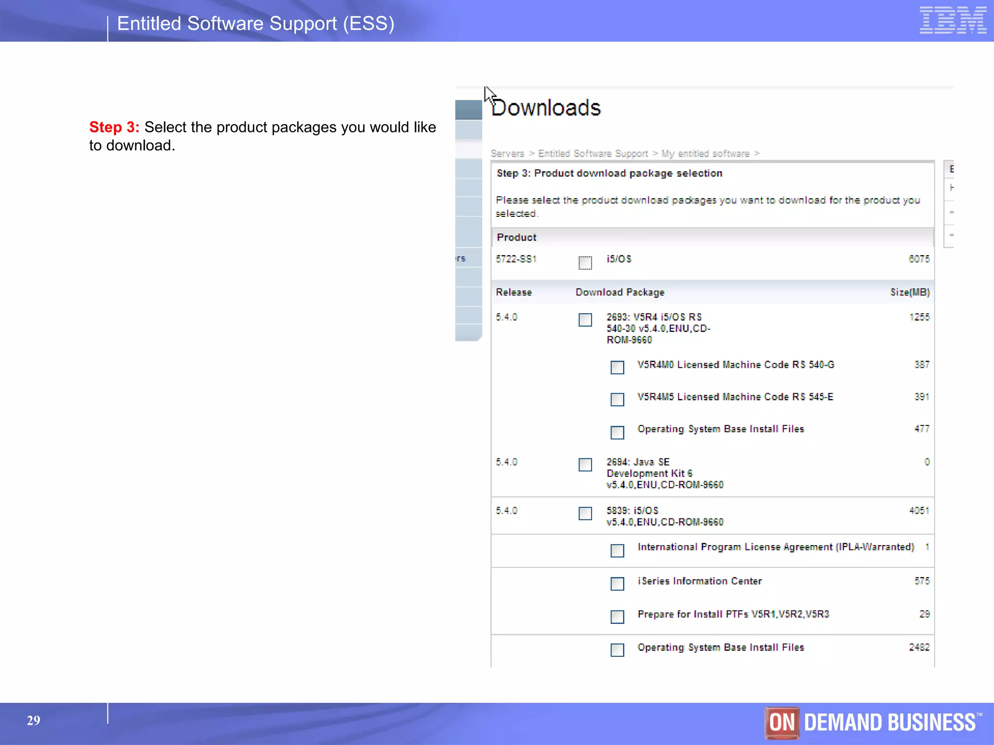 IBM entitled software support, how to use | PPT