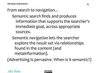 The State of Semantics | PPTX