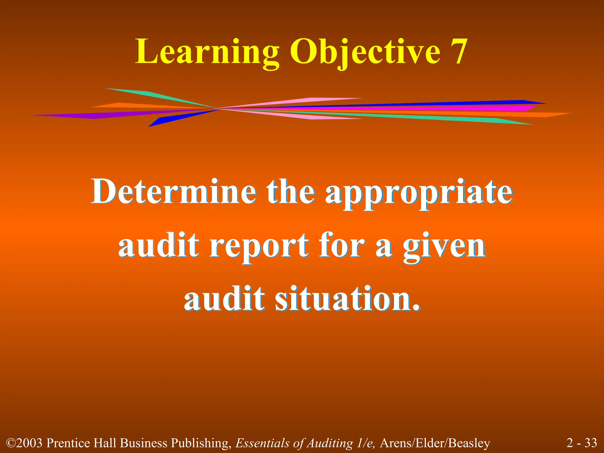 auditing reports chapter 1 arens fees accounting | PPT