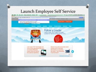 Employee Self Service | PPTX