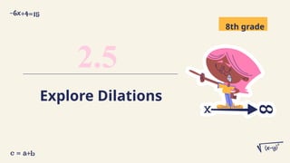 Understanding Dilations: Scale Factors and Coordinate Plane ...